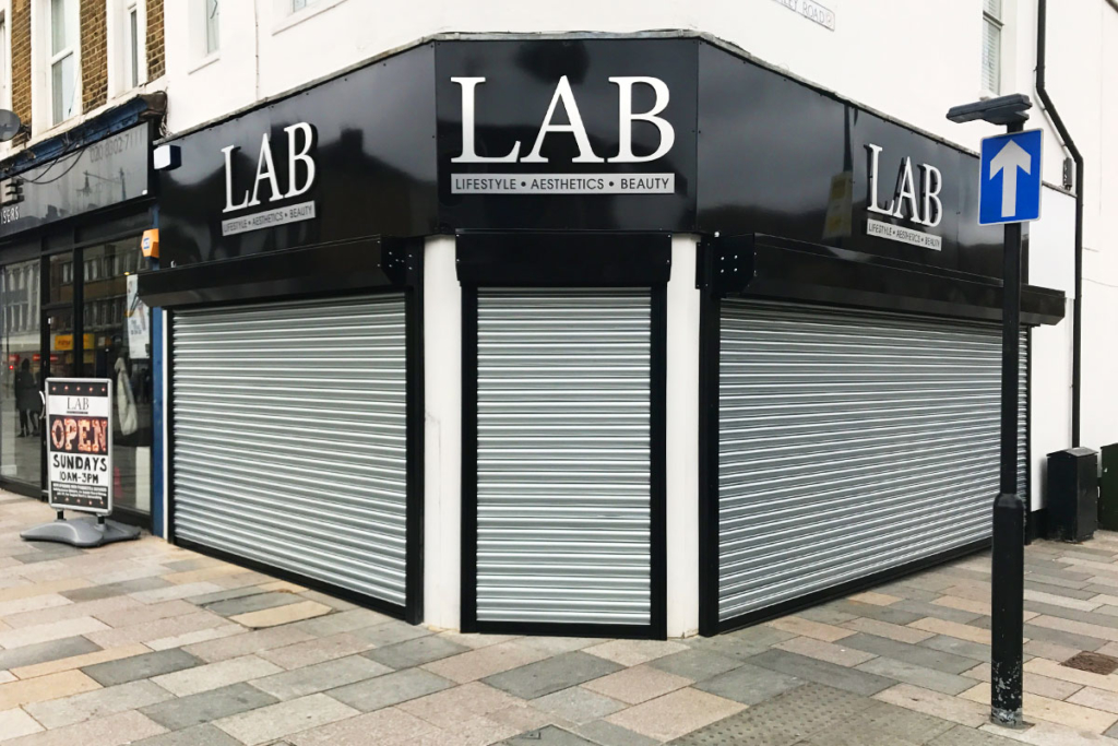 Steel Security Shutters London - Spitfire Shutters